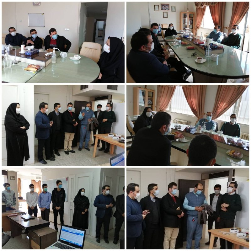 بازدید دکتر لطفی رییس بنیاد ملی نخبگان خراسان رضوی از مرکز رشد واحدهای ...